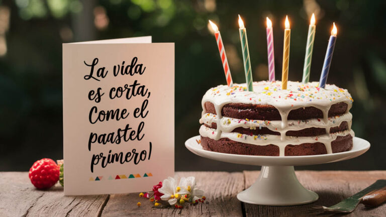 50 Mensajes para la Torta de Cumpleaños - Tu Revista de Cocina