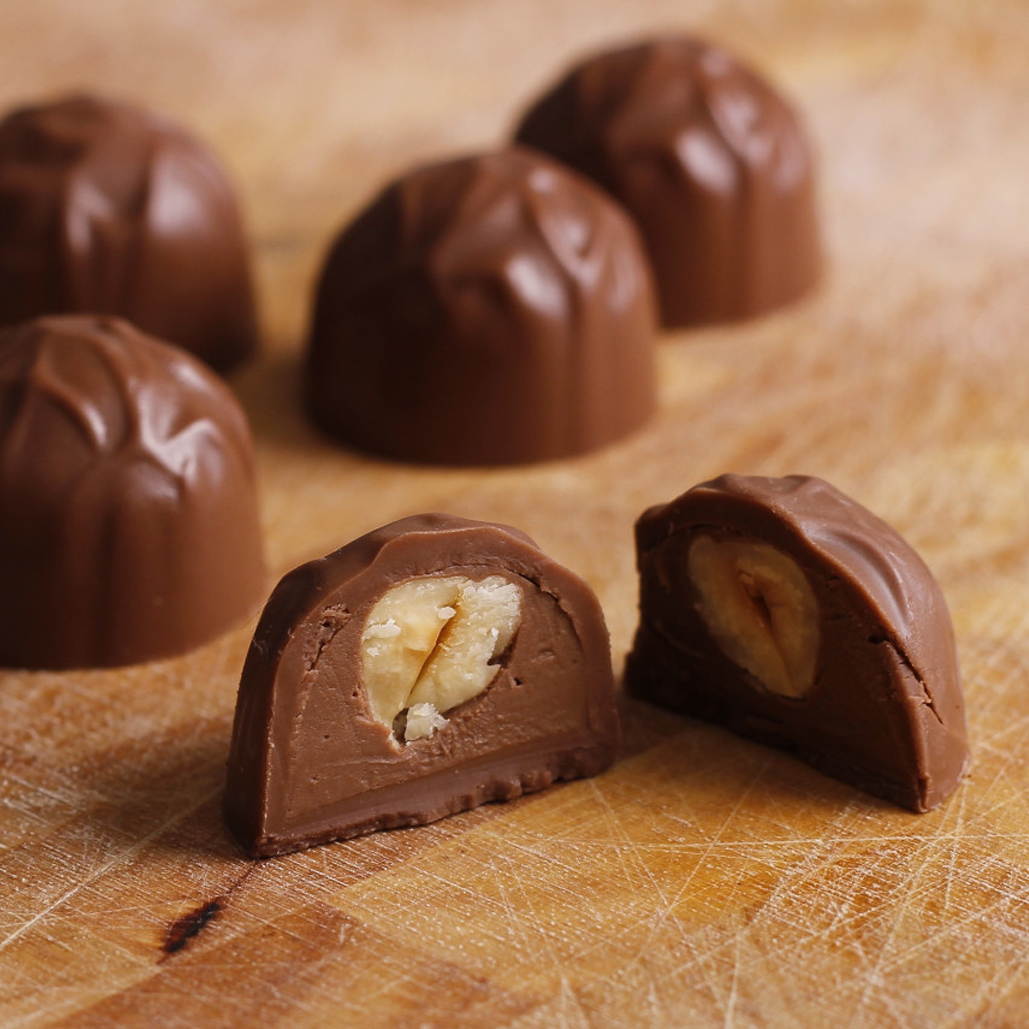 Bombones de Chocolate Negro Rellenos - Tu Revista de Cocina